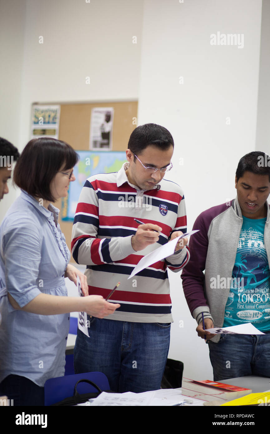 adults in a further education college studying EFL, English as a ...
