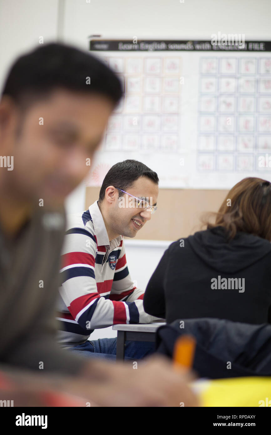 adults in a further education college studying EFL, English as a ...