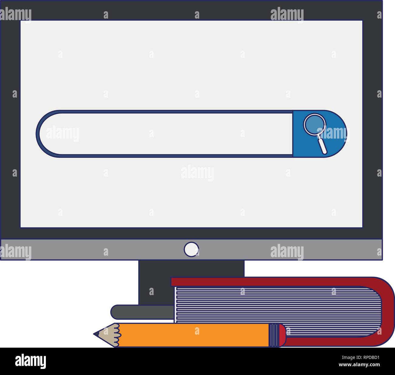 elearning education concept blue lines Stock Vector Image & Art - Alamy