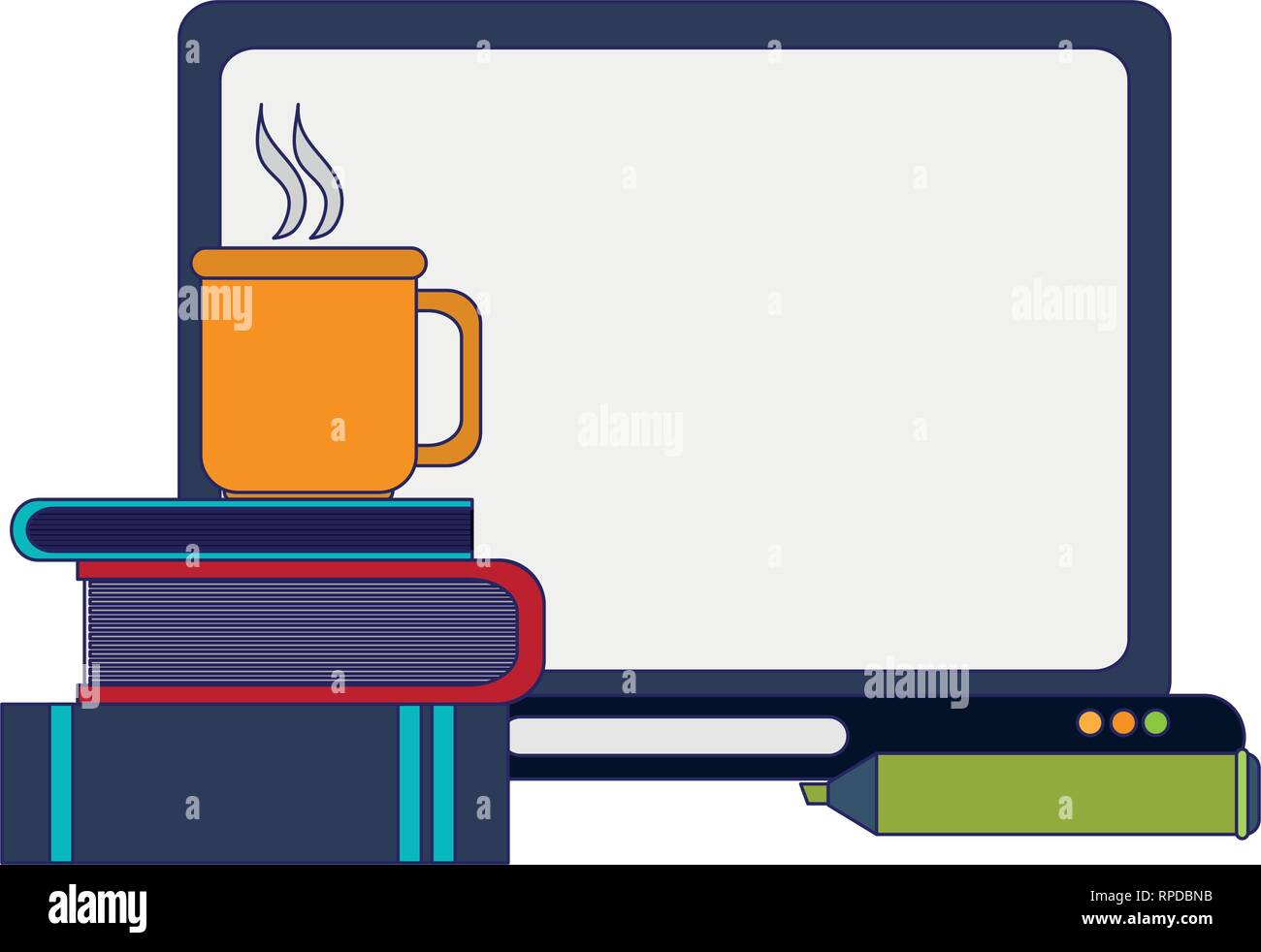 elearning education concept blue lines Stock Vector Image & Art - Alamy