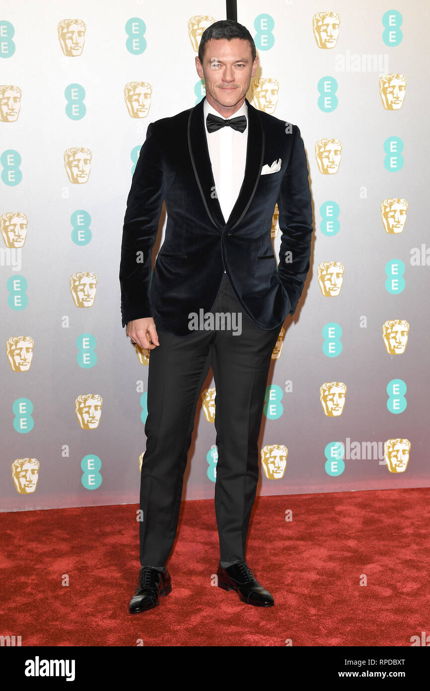 Welsh actor Luke Evans attends the EE British Academy Film Awards at ...