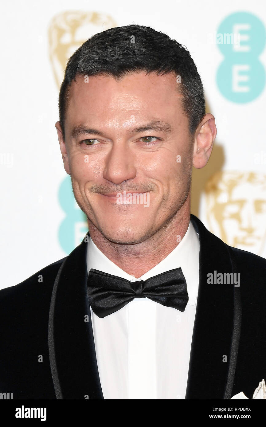 Welsh actor Luke Evans attends the EE British Academy Film Awards at ...