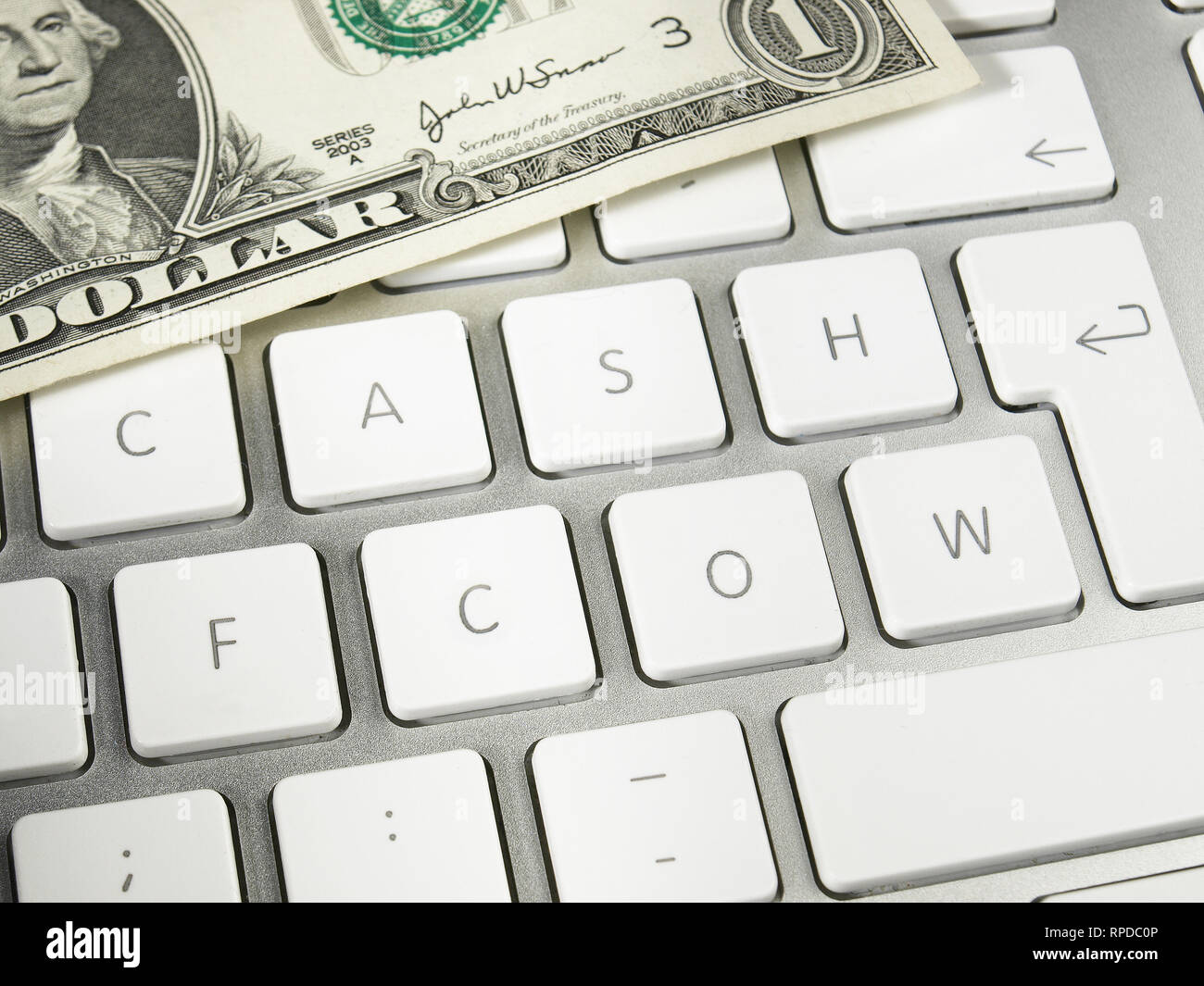 Keyboard - Cash Cow Stock Photo - Alamy