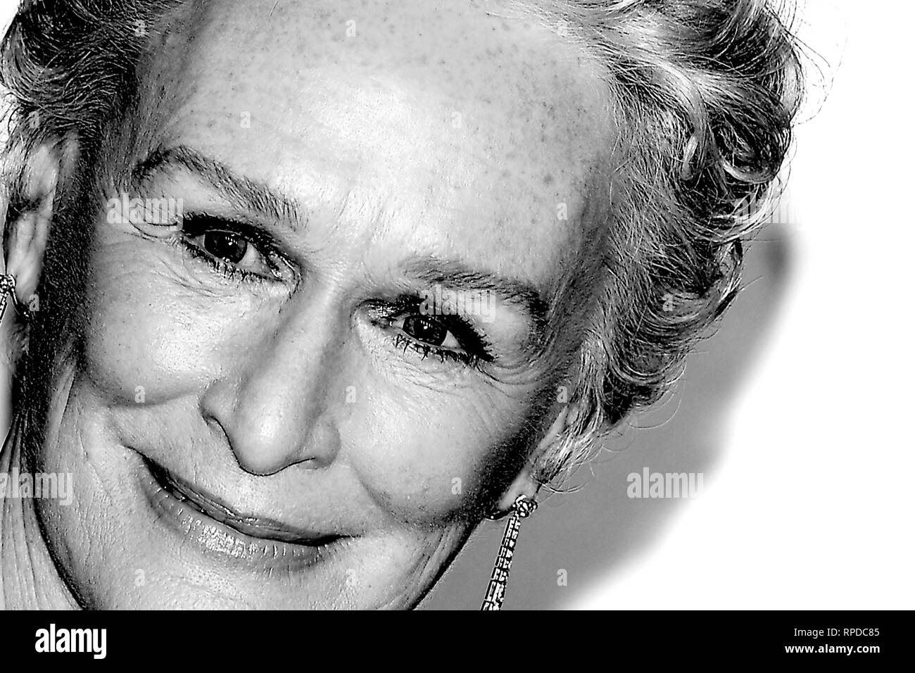 American actress Glenn Close attends the EE British Academy Film Awards ...