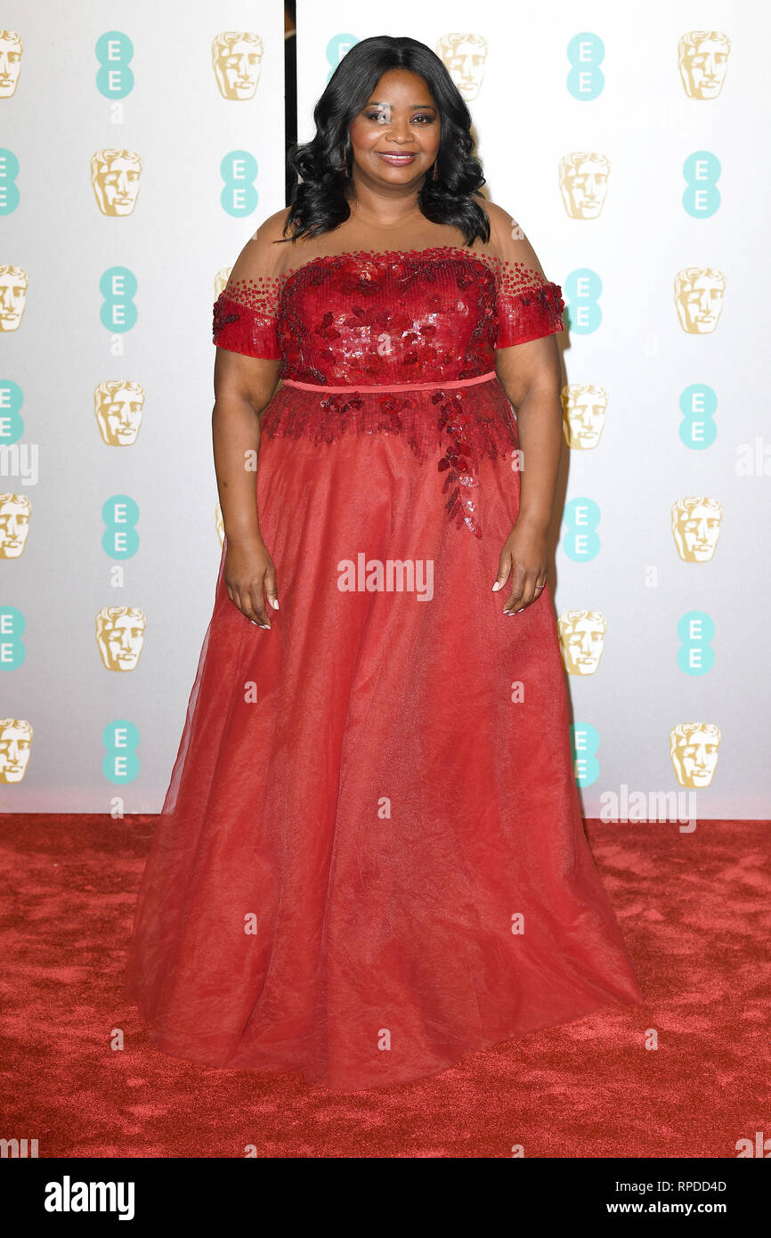 American actress Octavia Spencer attends the EE British Academy Film ...