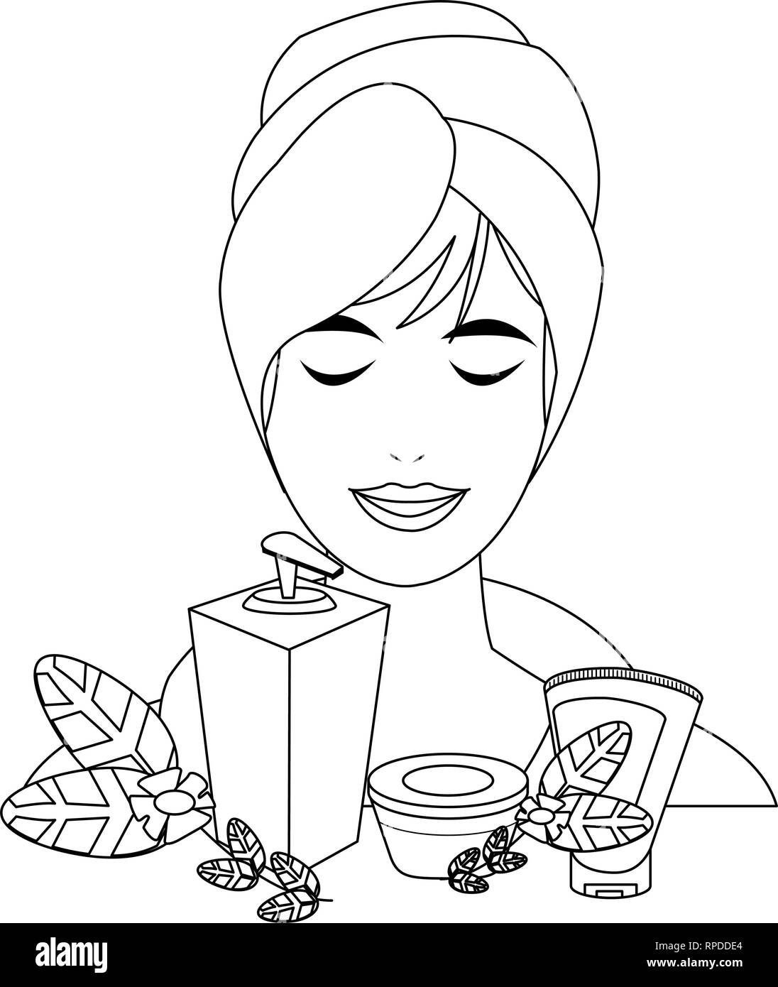 Spa Clip Art Black And White