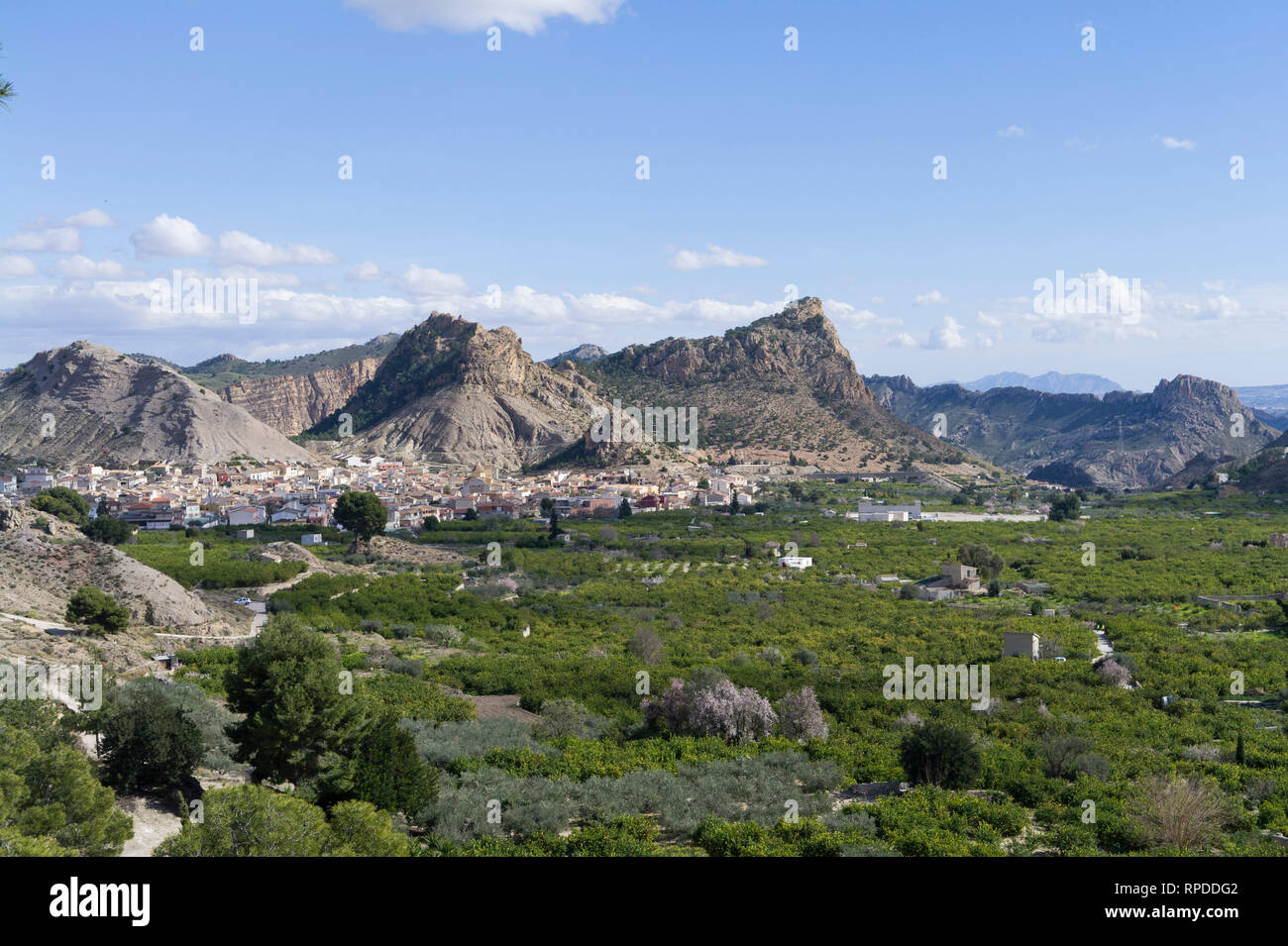 Murcia, Spain, Valle de Ricote Stock Photo - Alamy