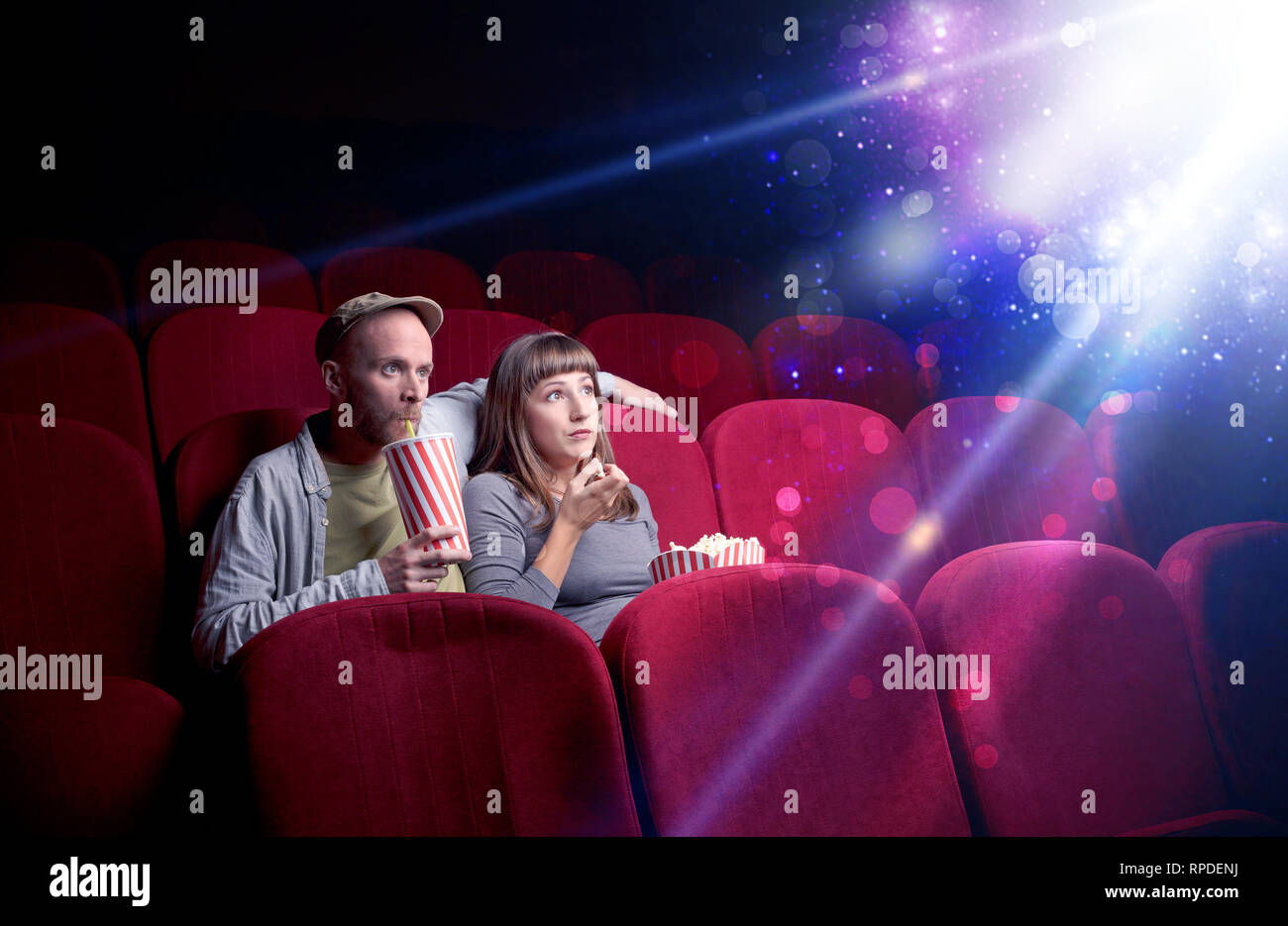 Cuddling At The Movie Theater