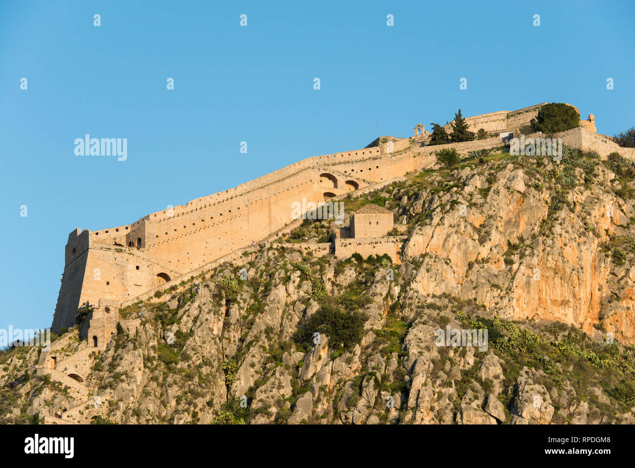 The palamidi castle hi-res stock photography and images - Alamy