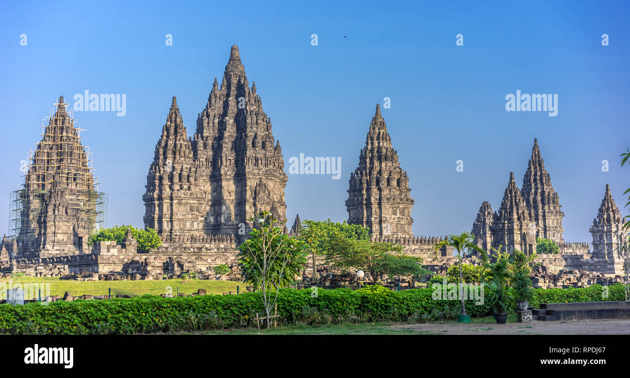 Hinduism temple jogja hi-res stock photography and images - Alamy