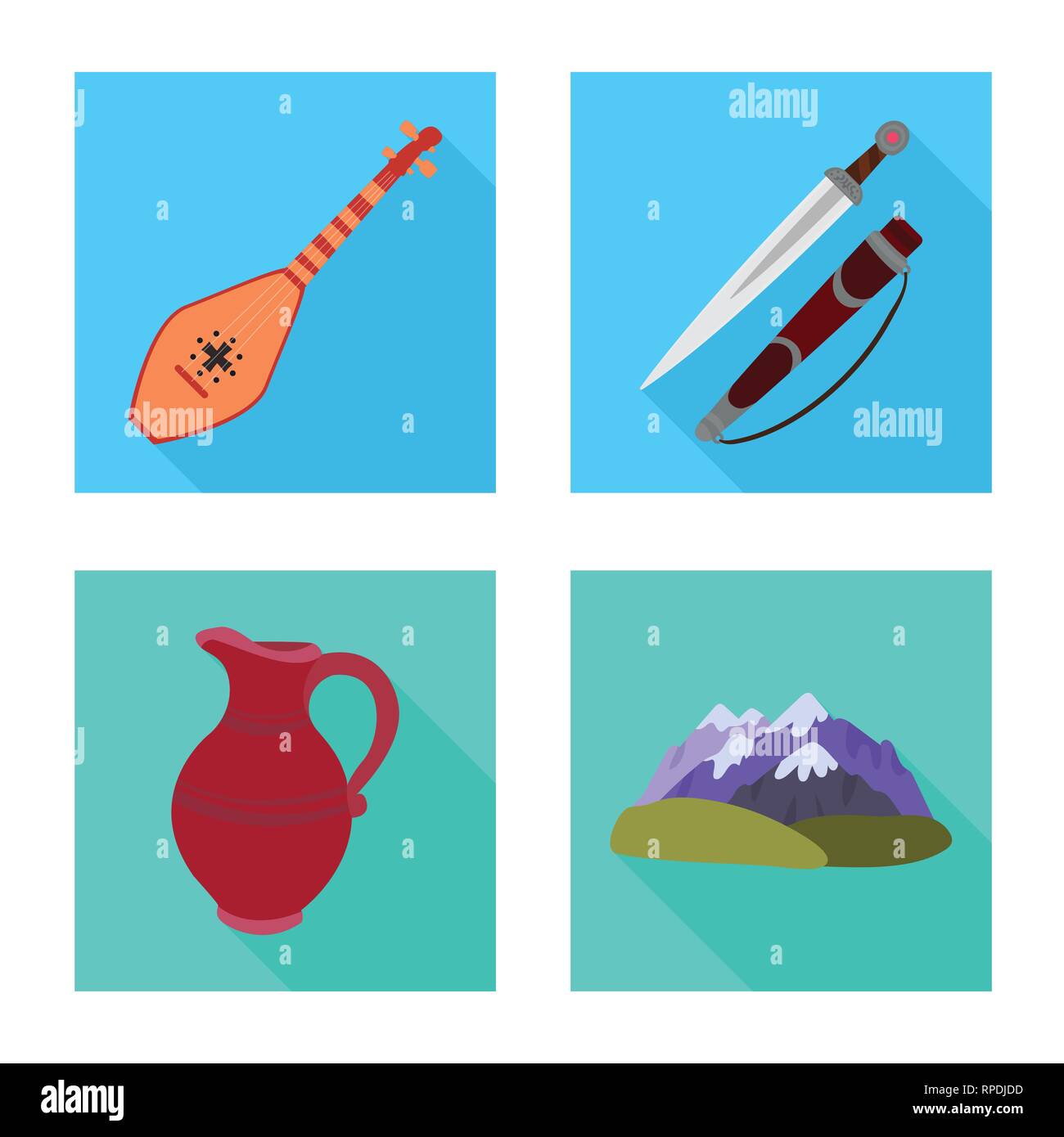 Vector design of culture and sightseeing symbol. Collection of culture ...