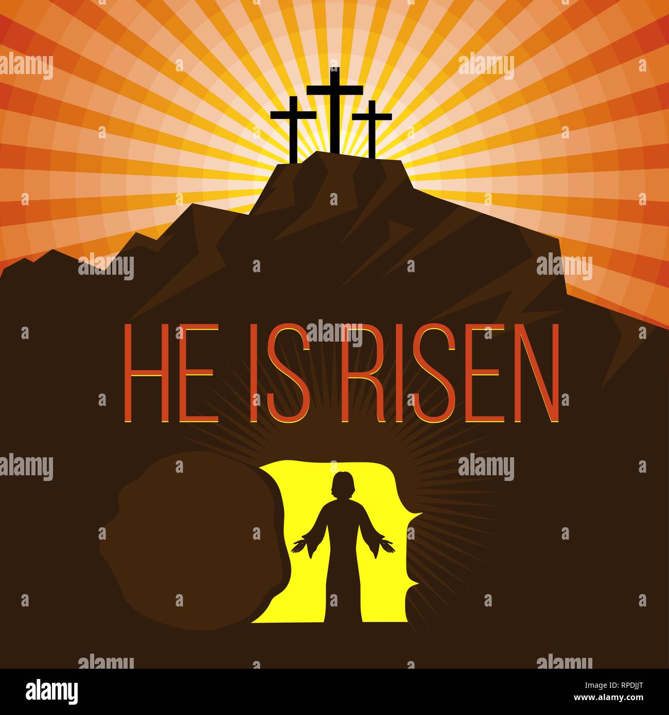 Christ disciples jerusalem Stock Vector Images - Alamy