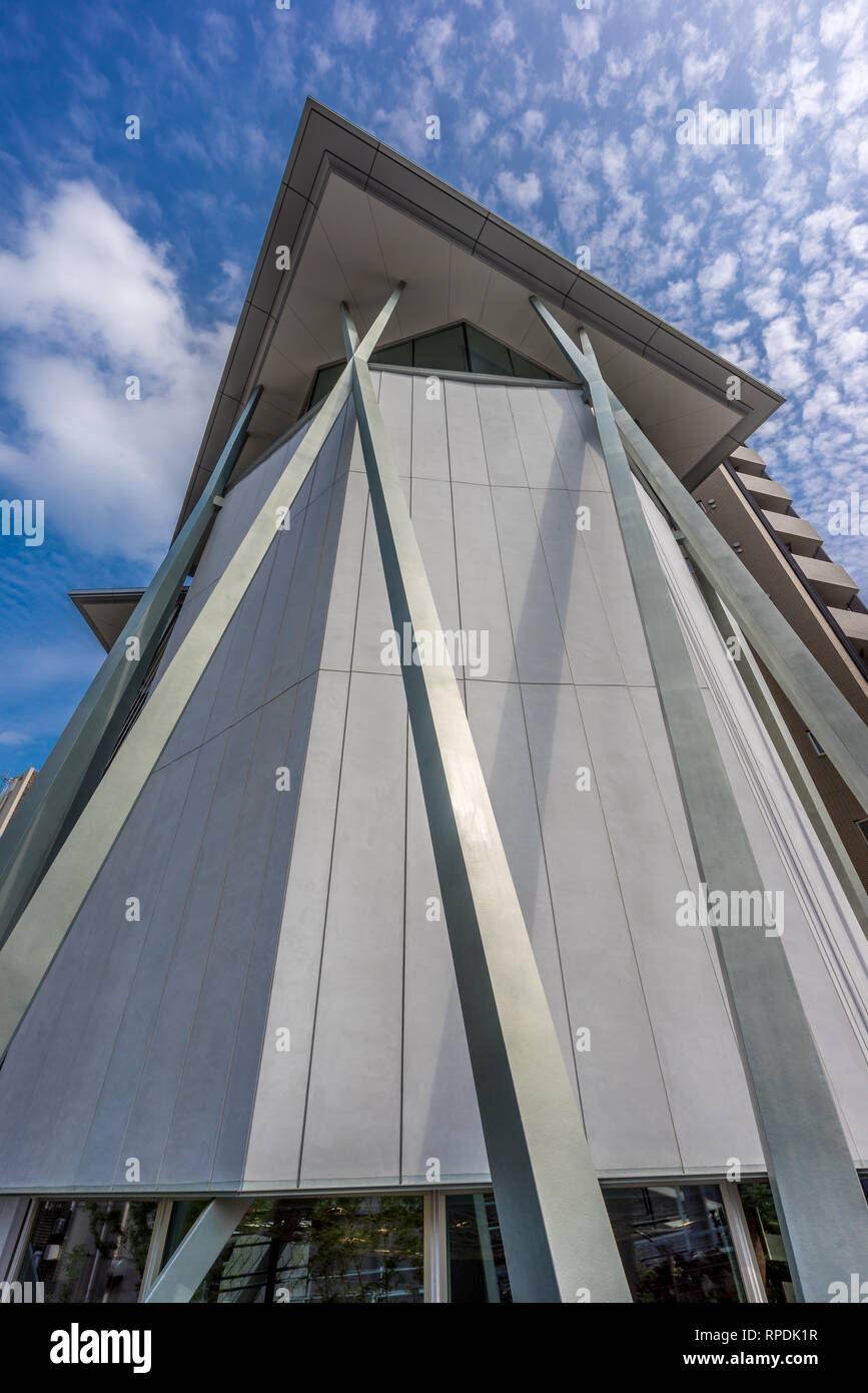 Totem Pole Photo Gallery building. Located in Yotsuya, Shinjuku Ward ...