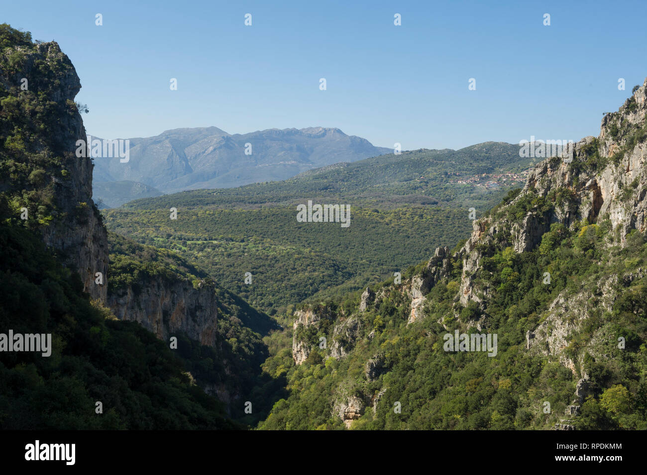Lousios gorge hi-res stock photography and images - Alamy