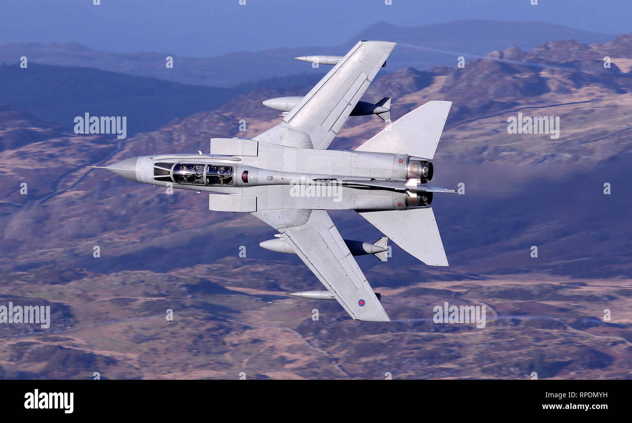 Raf tornado mach loop wales hi-res stock photography and images - Alamy