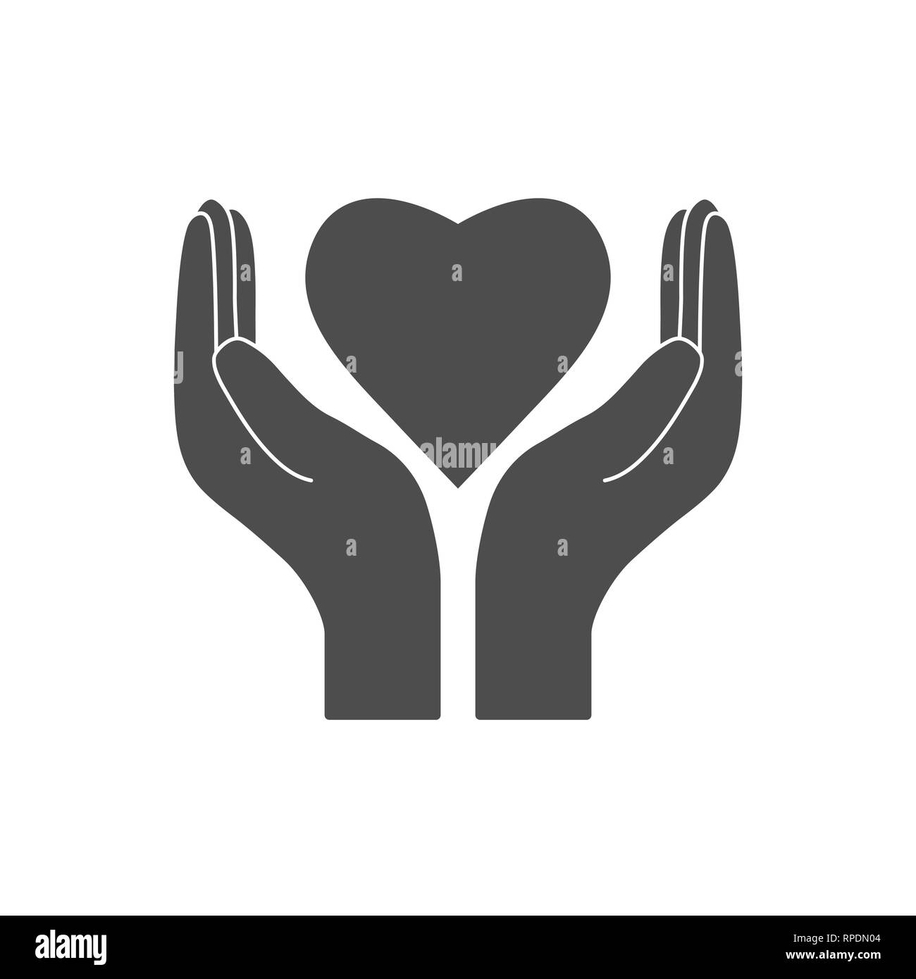 Charity together logo in Stock Vector Images - Alamy