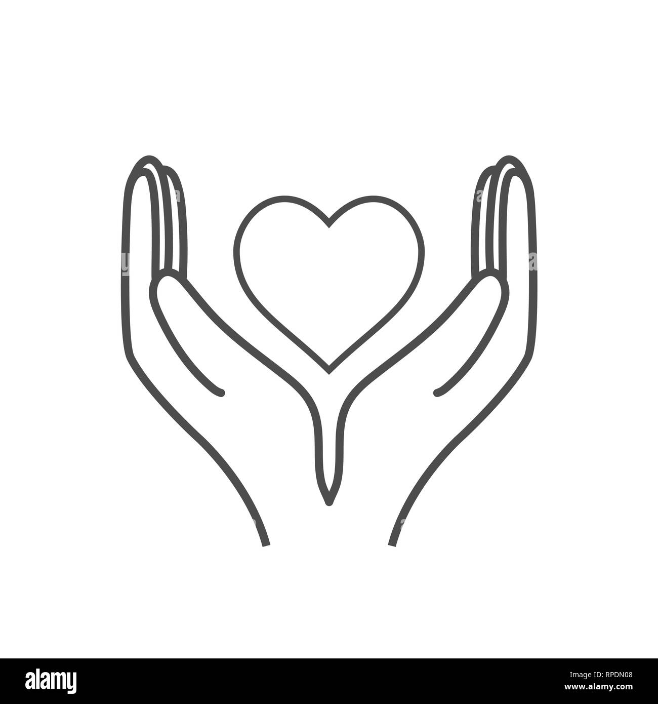 Charity together logo in Stock Vector Images - Alamy