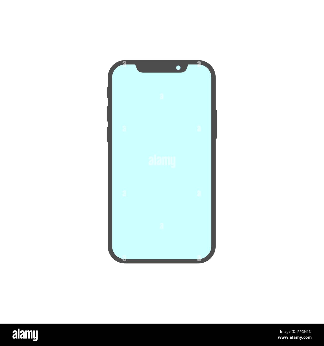 Modern Smartphone icon. Vector illustration Stock Vector Image & Art ...