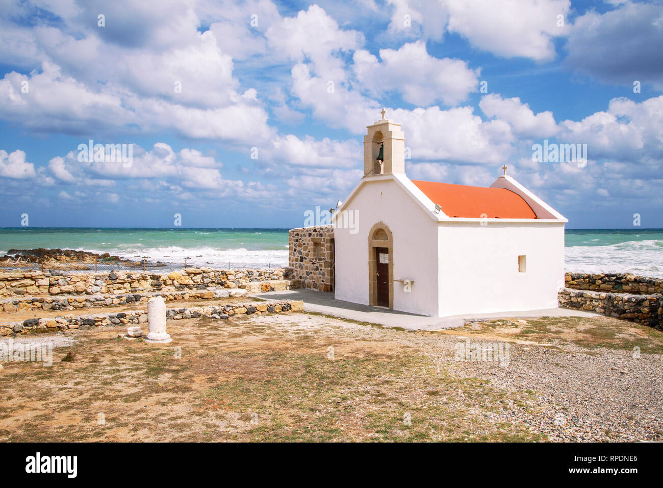 Island orthodox church crete greece hi-res stock photography and images ...