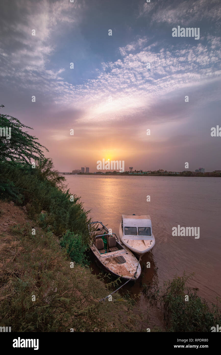 Nile river khartoum sudan hi-res stock photography and images - Alamy
