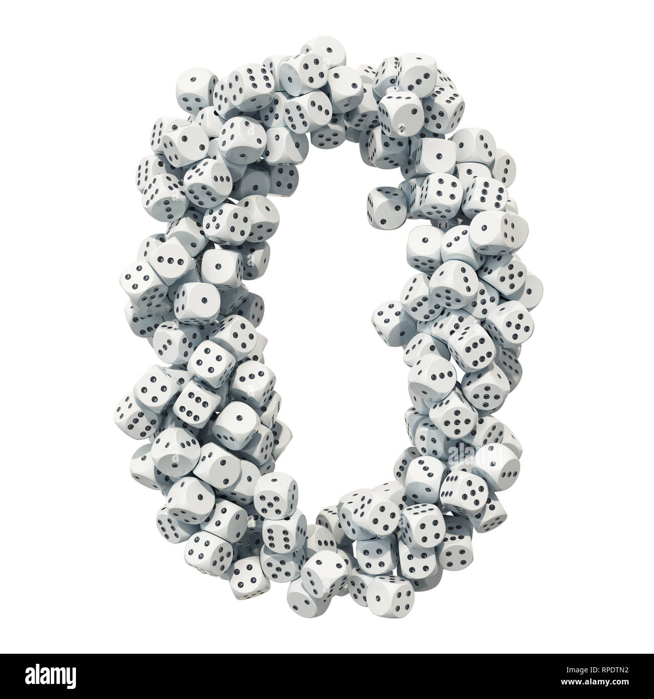 Dice number one Cut Out Stock Images & Pictures - Alamy