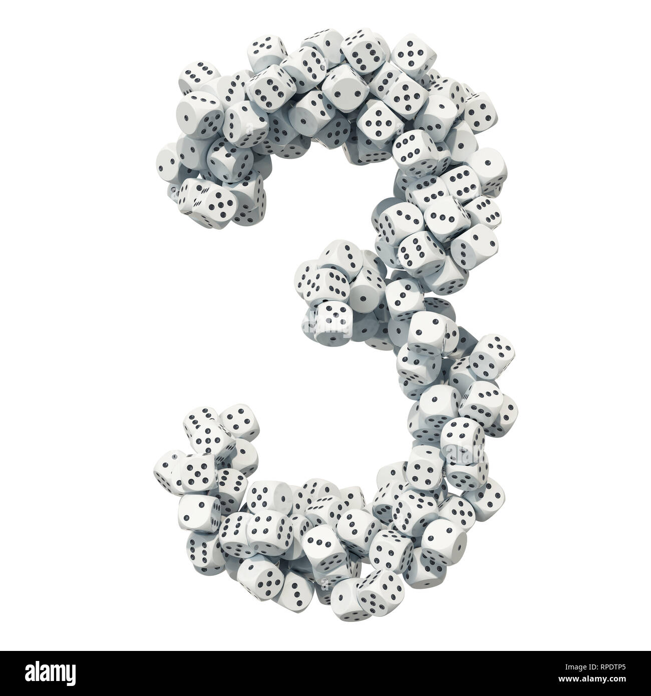 Dice number three hi-res stock photography and images - Alamy