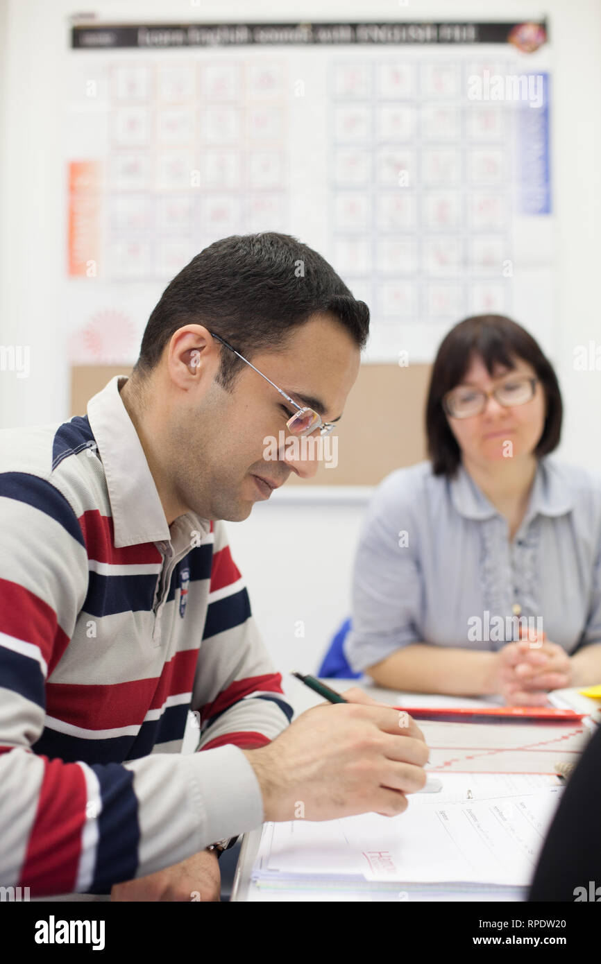 adults in a further education college studying EFL, English as a ...