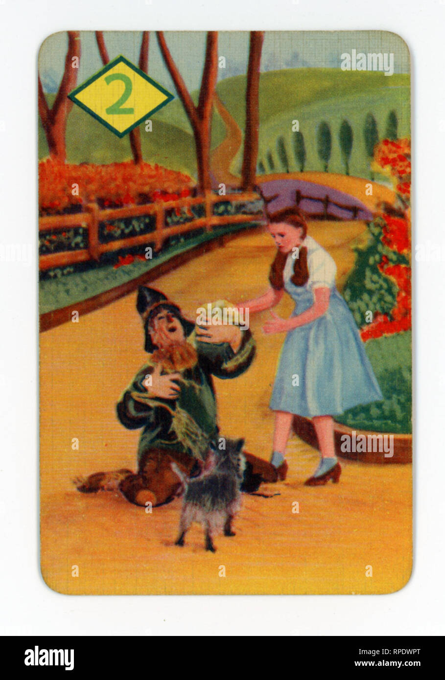 The Wizard of Oz card game produced in London in 1940 by Castell ...