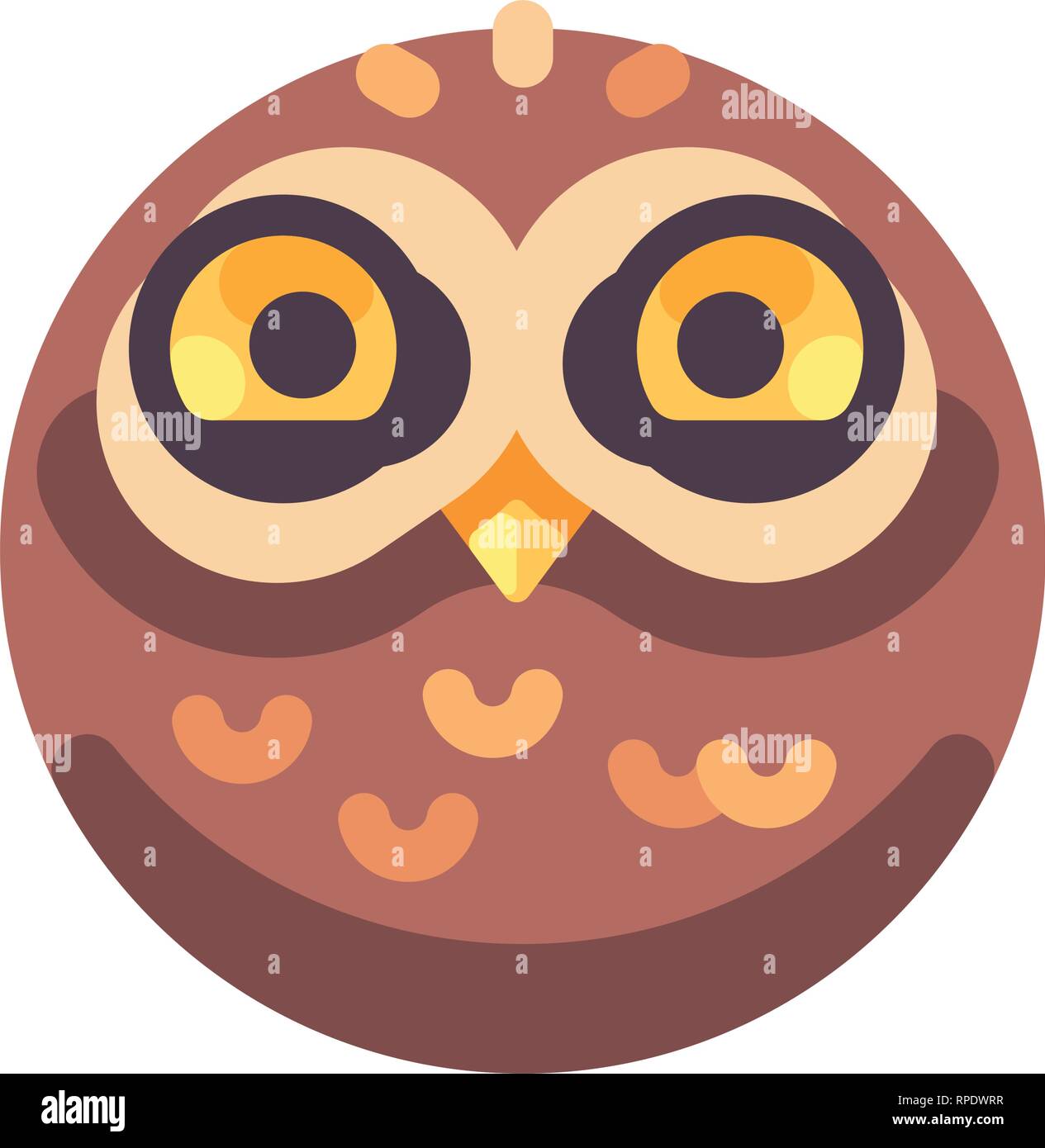 Little owl eyes Stock Vector Images - Alamy