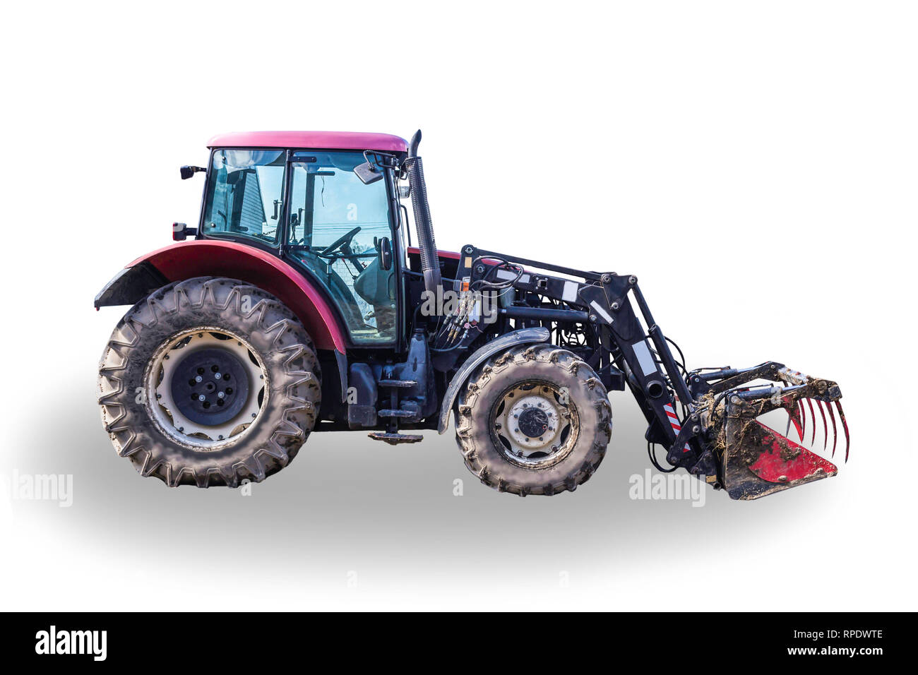 Side loader forklift hi-res stock photography and images - Alamy