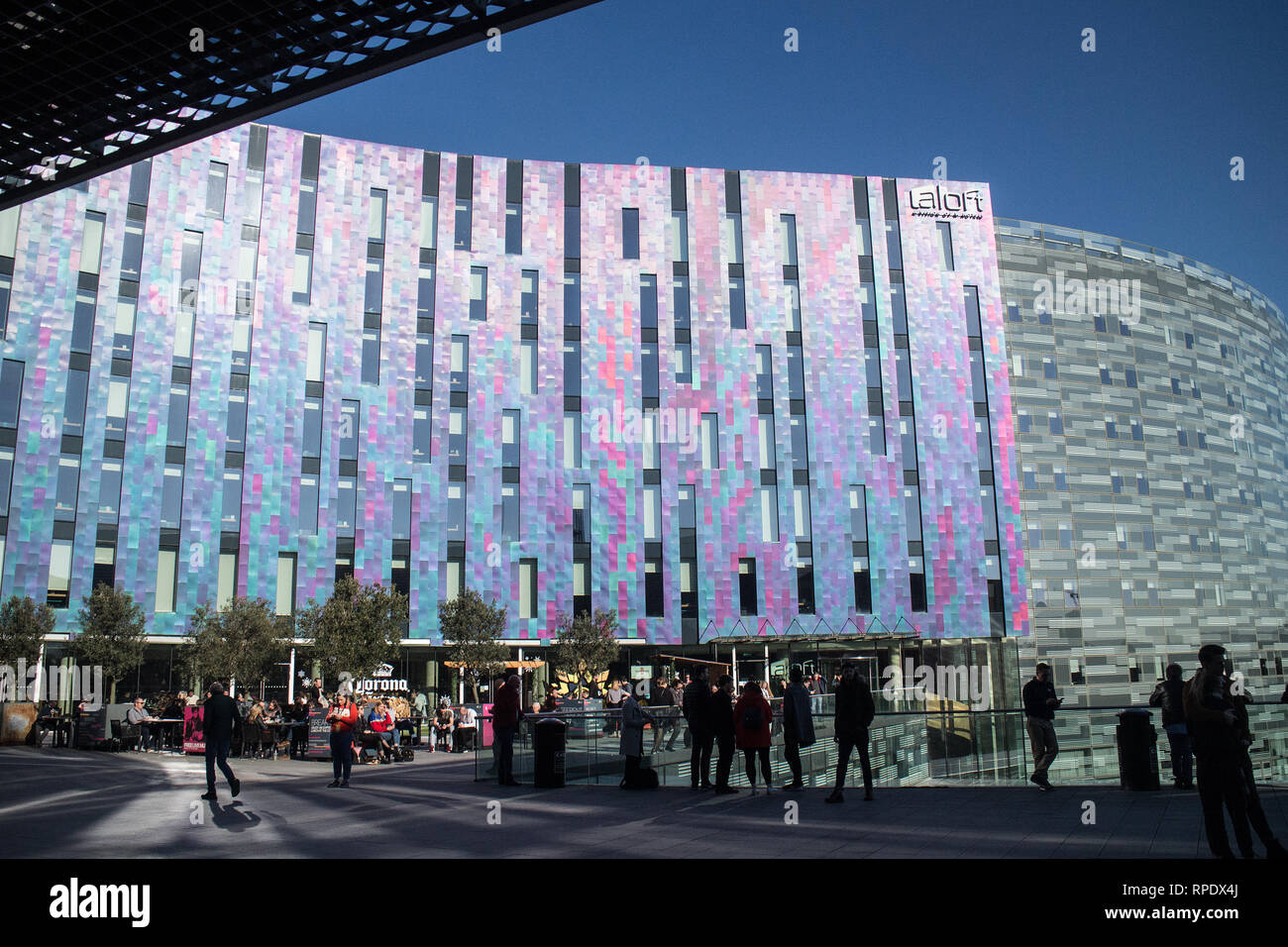 Aloft London Excel Hotel Stock Photo - Alamy
