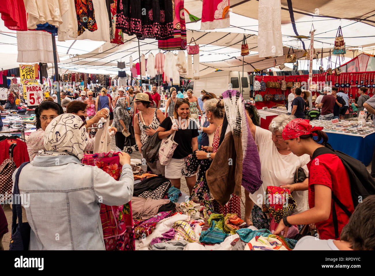 Turkish Market Stock Photo - Alamy