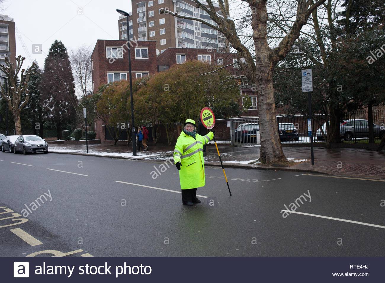 School Crossing Guard Stock Photos & School Crossing Guard Stock Images ...