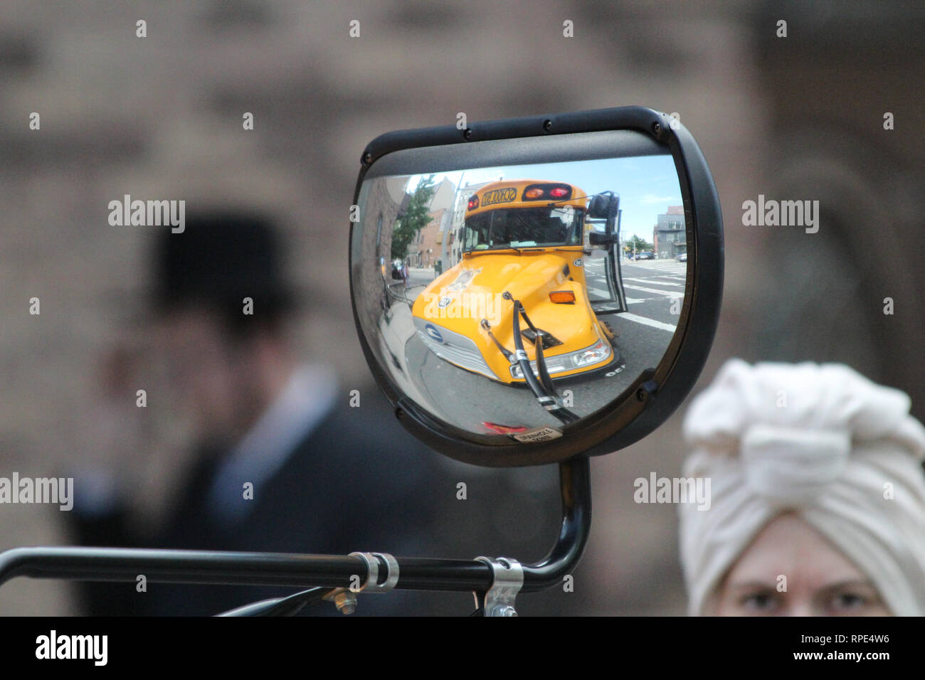 Bus mirror hi-res stock photography and images - Alamy