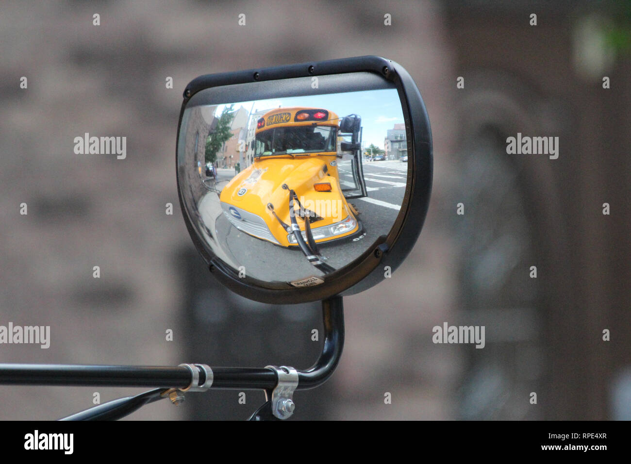 Bus mirror hi-res stock photography and images - Alamy