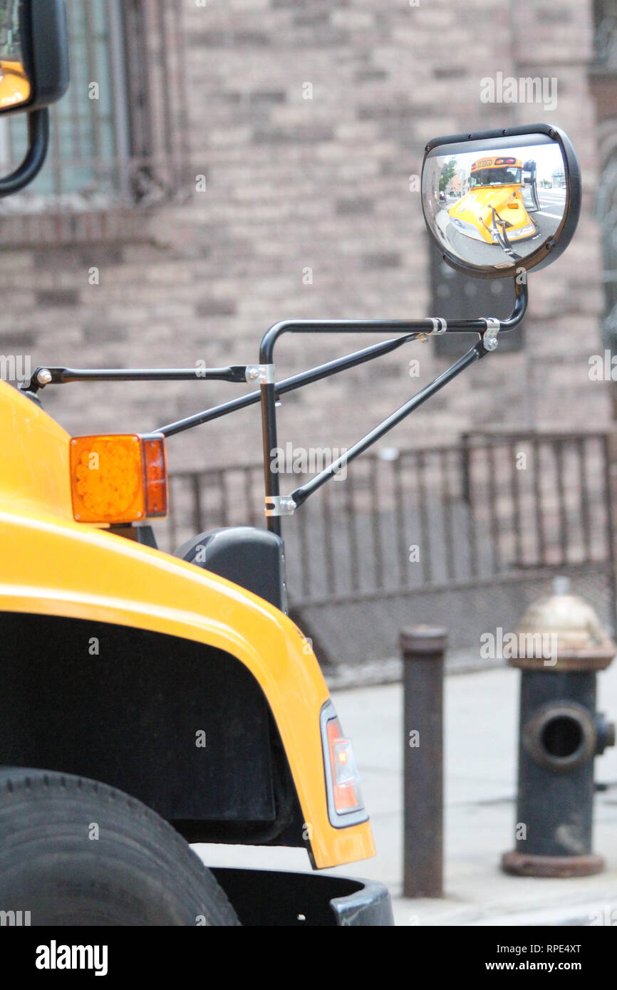 Bus mirror hi-res stock photography and images - Alamy