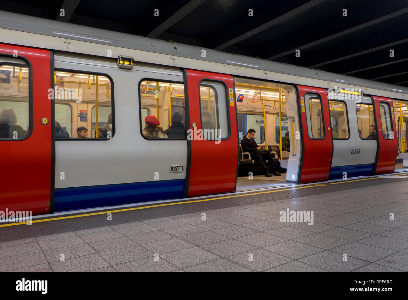 UK, England, London, tube station Stock Photo - Alamy