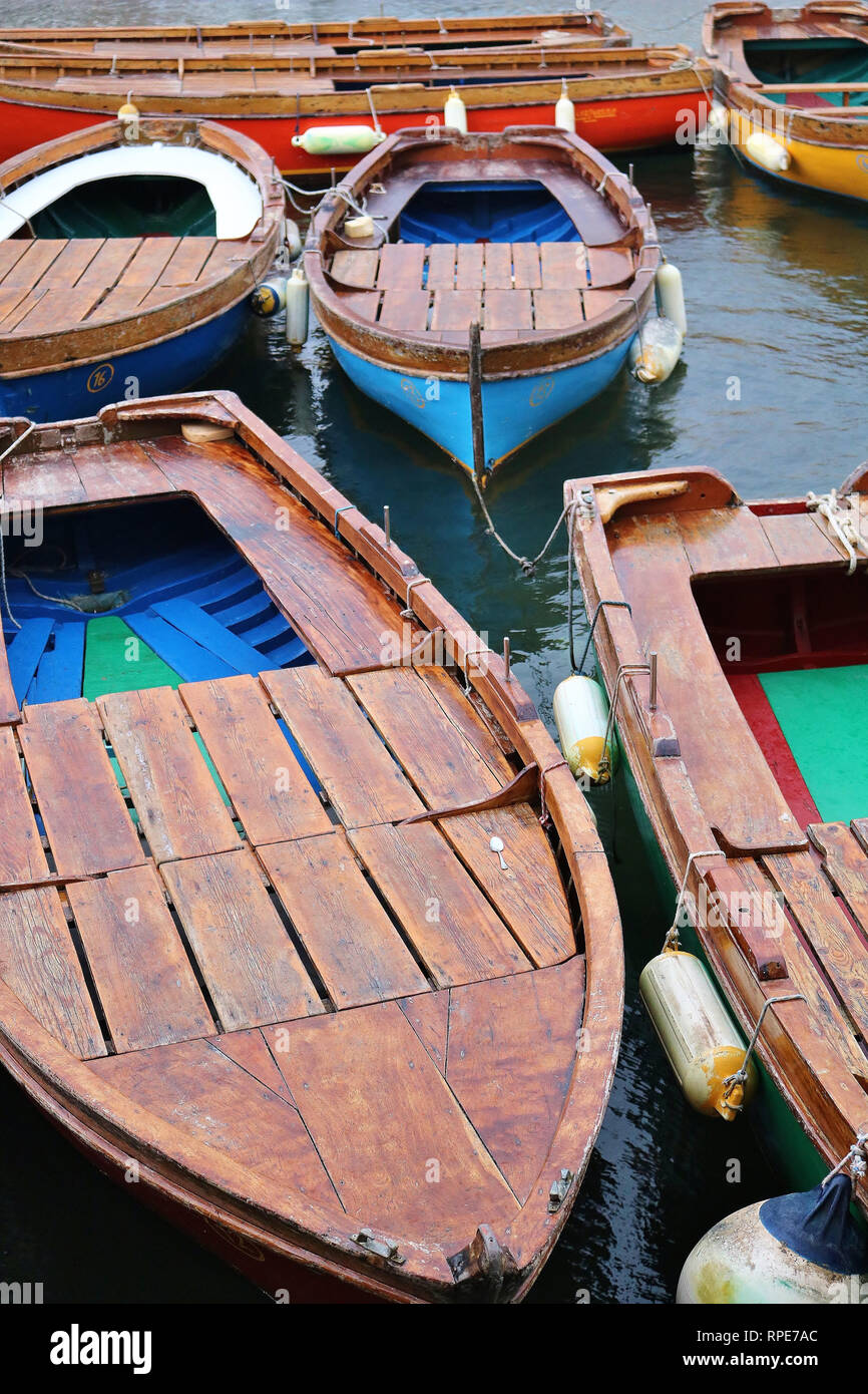 Pretty fishing boats hi-res stock photography and images - Alamy