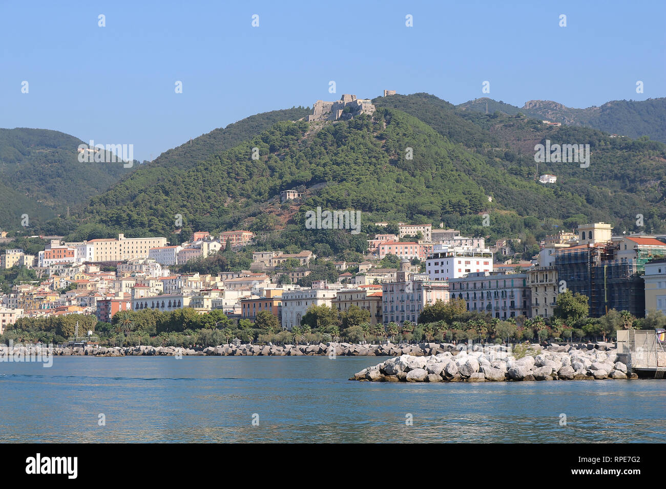 Bay of salerno coastal hi-res stock photography and images - Alamy