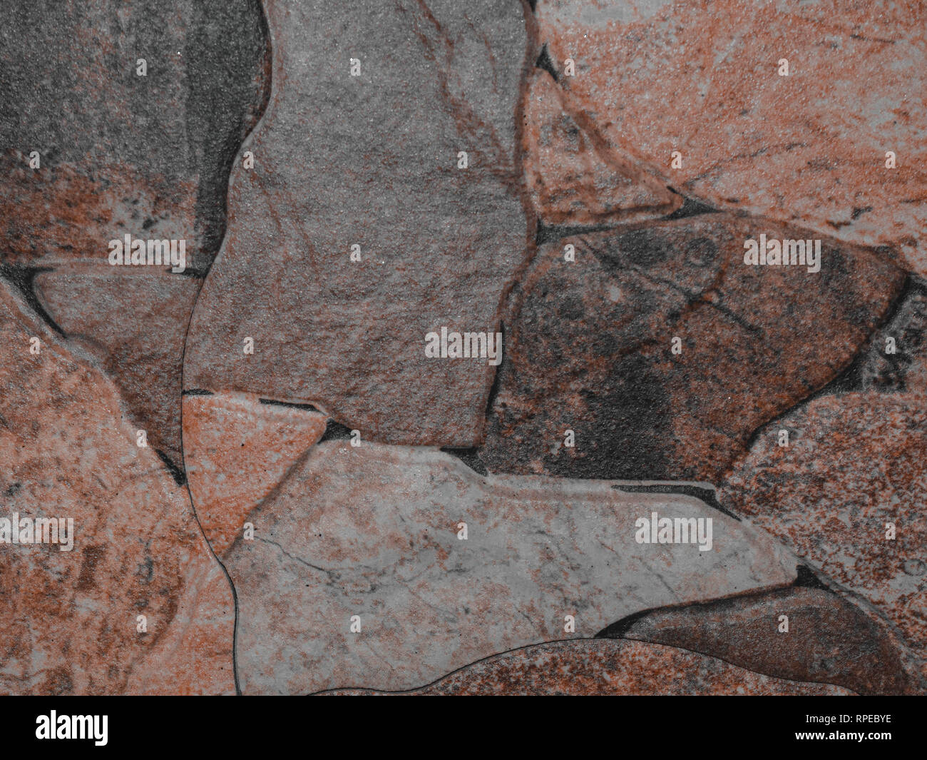 red ancient stone wall, Cultured Stone background textured copy space ...