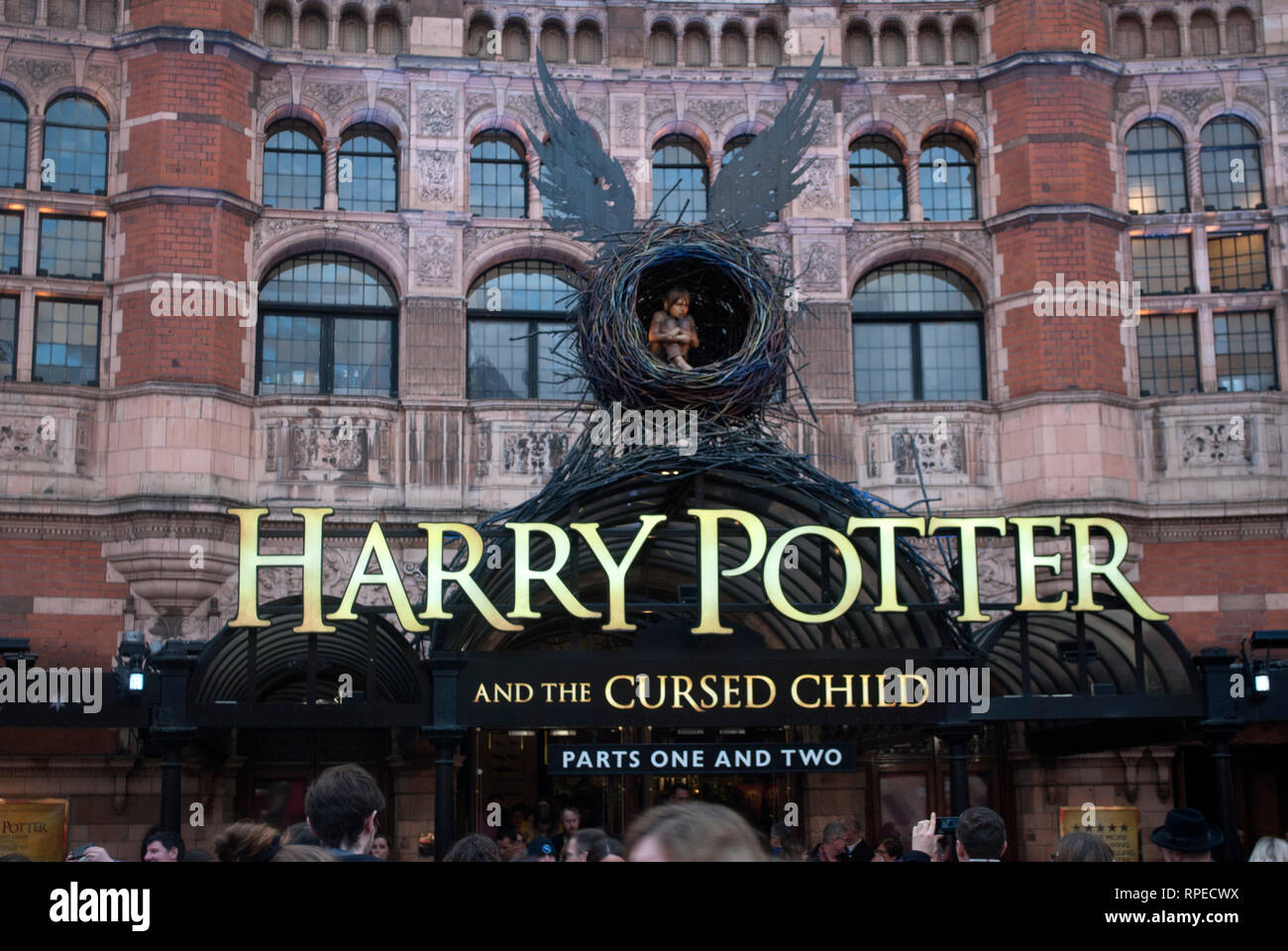 Harry Potter and the Cursed Child at the Palace Theatre London display ...