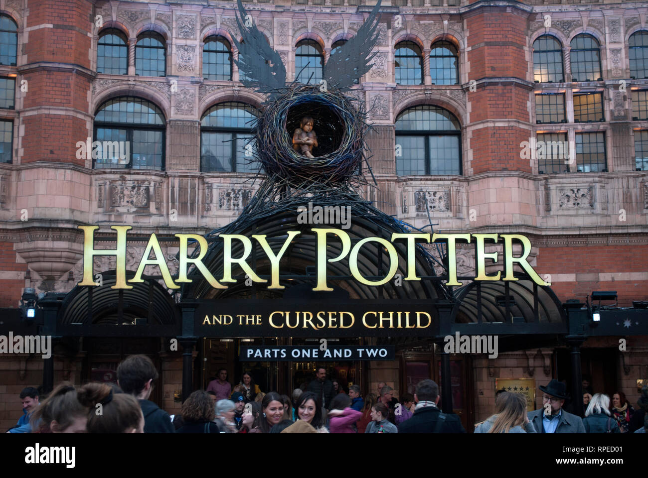 Harry Potter and the Cursed Child at the Palace Theatre London display ...
