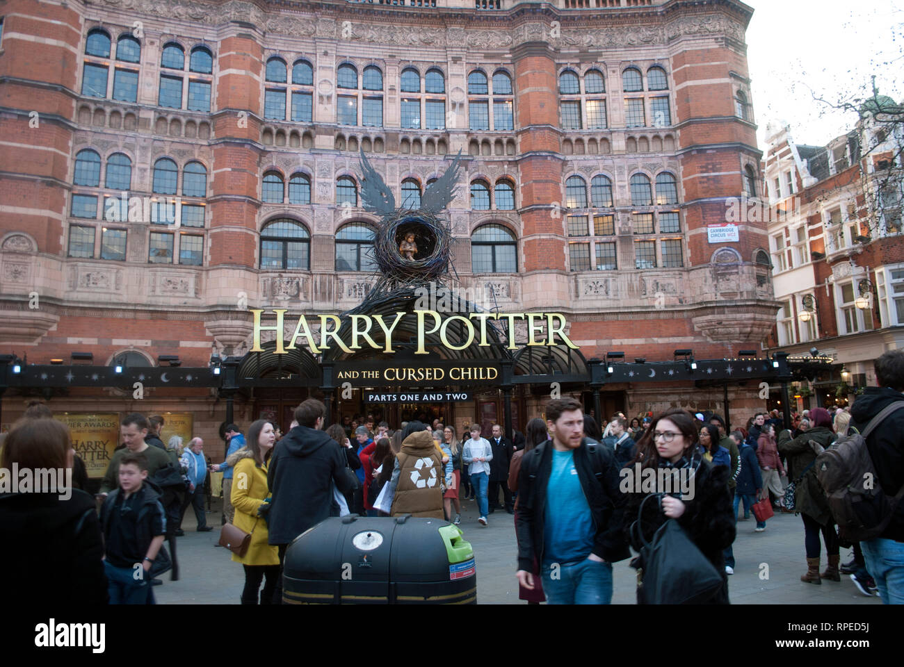 Harry Potter and the Cursed Child at the Palace Theatre London display ...