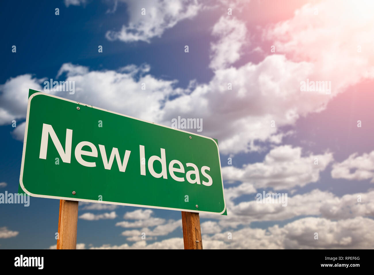 Creative ideas for road signs hi-res stock photography and images - Alamy