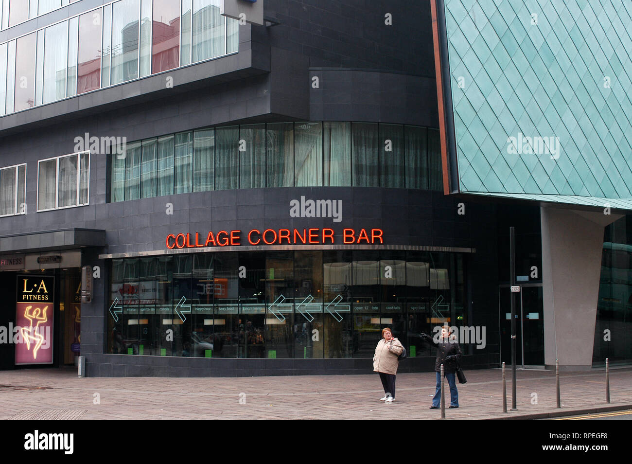 Collage corner bar hi-res stock photography and images - Alamy