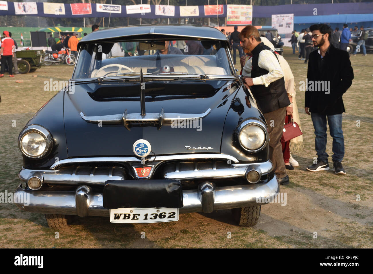1956 Dodge Kingsway car with 28 hp and 6 cylinder engine. WBE 1362 ...