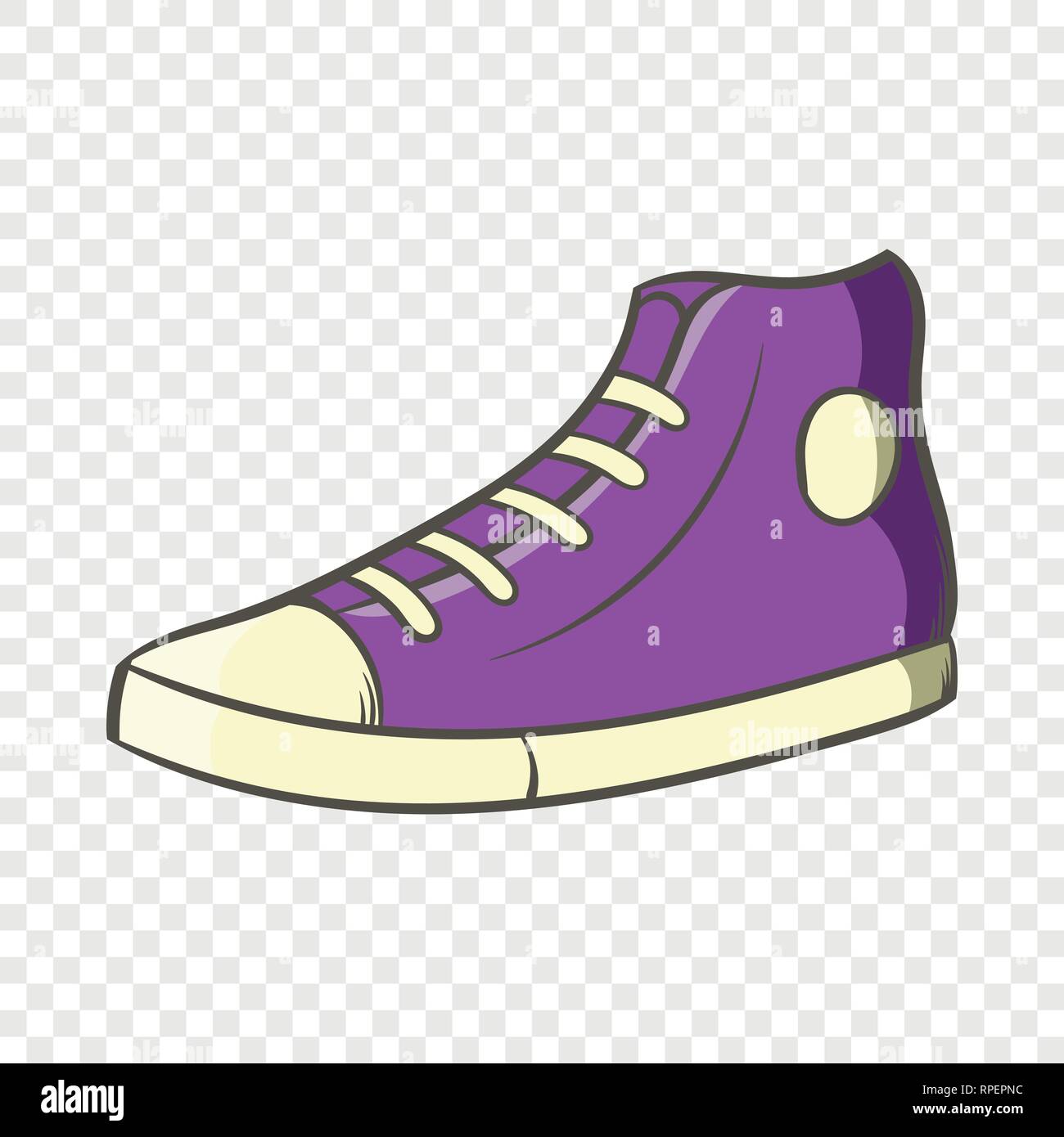 Pair of sneakers icon, cartoon style Stock Vector Image & Art - Alamy