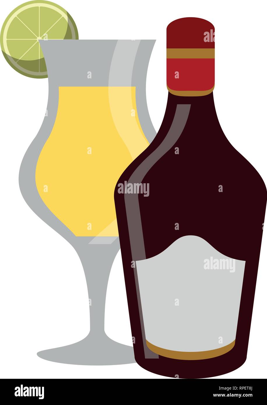 Bar alcohol drinks Stock Vector Image & Art - Alamy