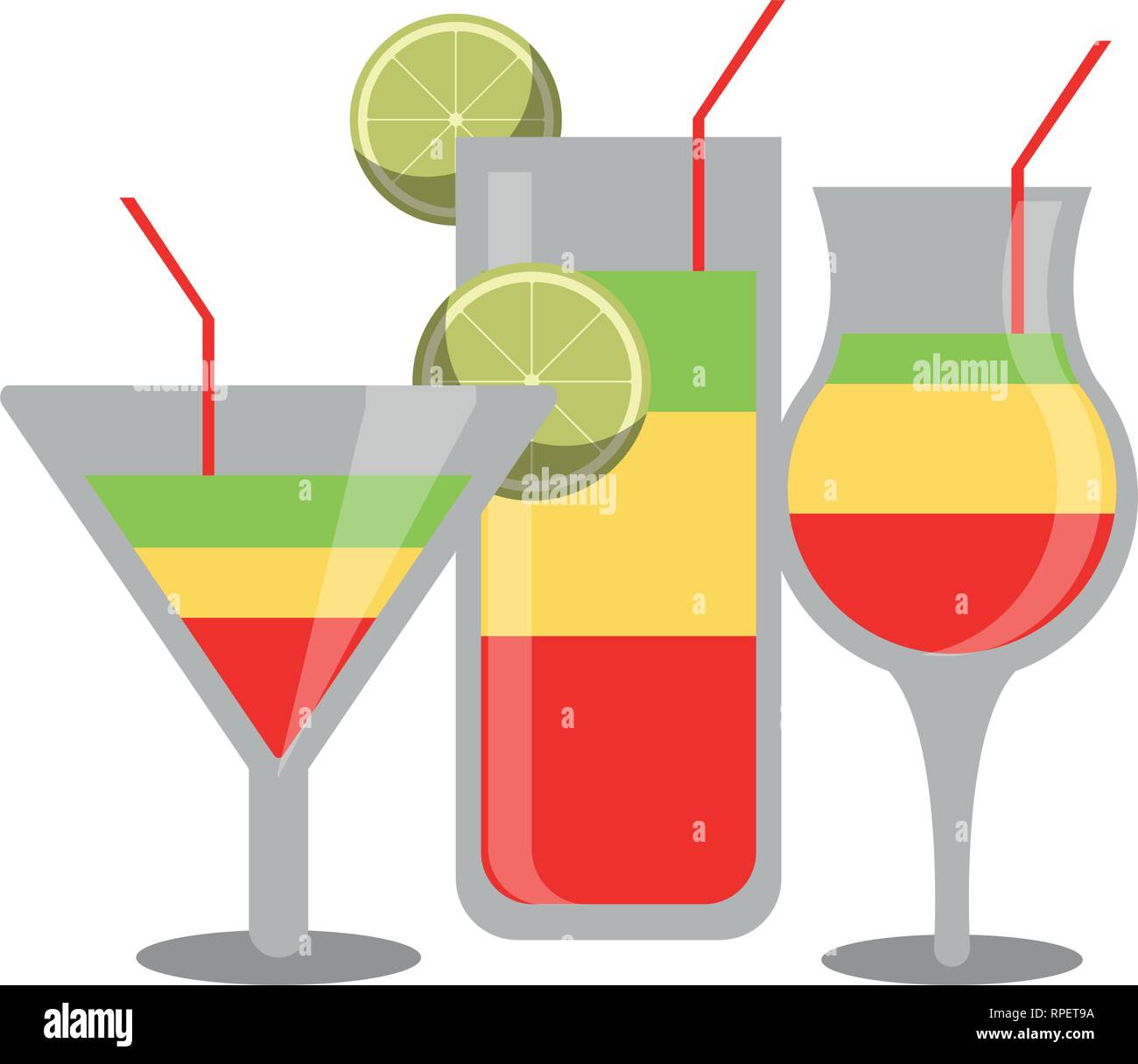 Bar alcohol drinks Stock Vector Image & Art - Alamy