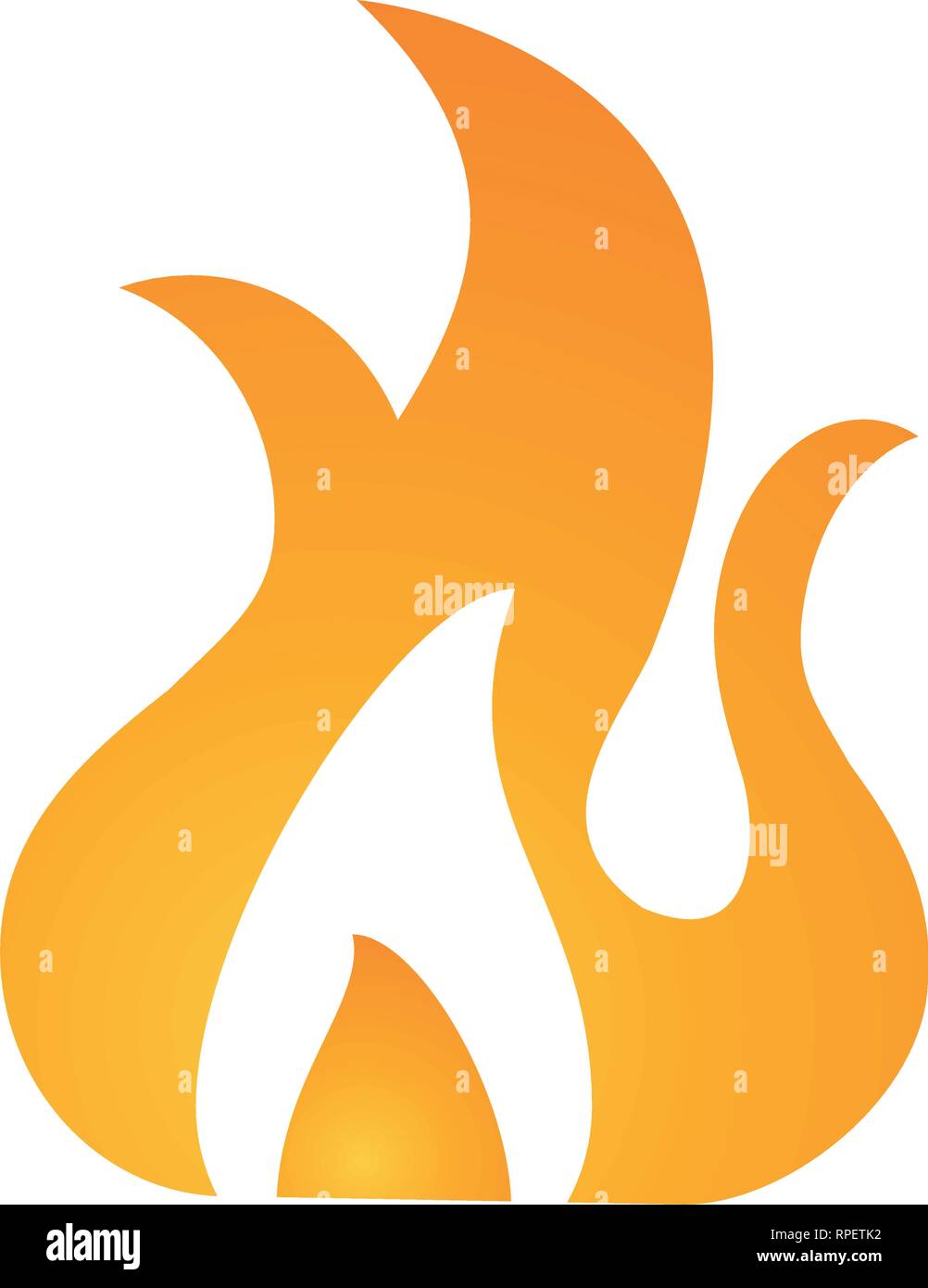 Fire flamme symbol Stock Vector Image & Art - Alamy
